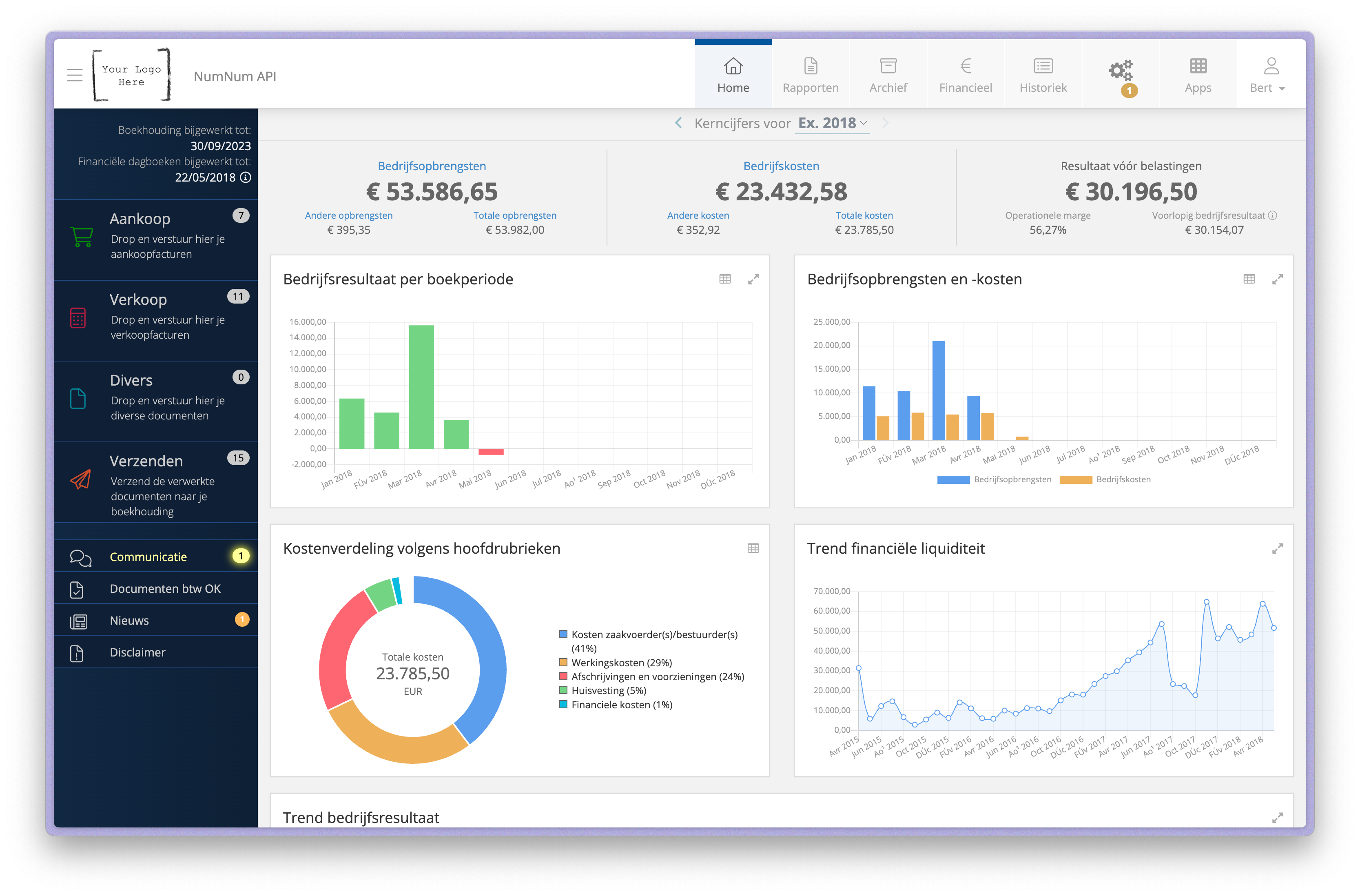 Comment me connecter à Clearfacts ? - NumNum Knowledge Base